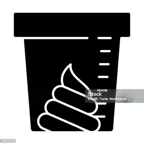 분석 솔리드 아이콘 의료 테스트 개념 흰색 배경에 대변 분석 기호 플라스틱 항아리 아이콘의 대변 테스트 및 웹 벡터 그래픽 건강 진단에 대한 스톡 벡터 아트 및 기타 이미지