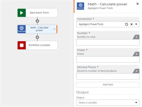 Calculate Power Powertools Workflow Automation Plugin