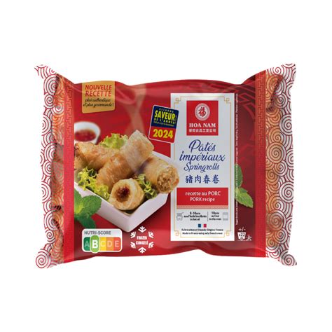 Hoa Nam Pork Spring Roll Cha Gio Heo 814g Frozen
