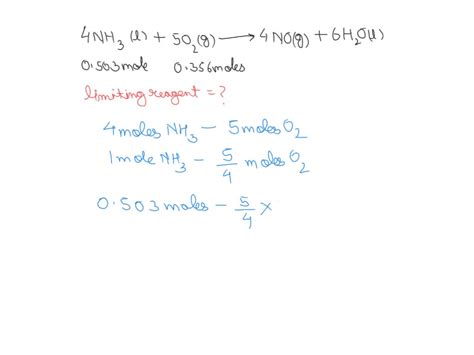 Solved 3 This Is A Limitingreaction Problem If 9 Moles Of Nhz Reacts With 12 Moles Of 0x