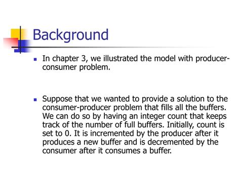 Ppt Chapter 6 Process Synchronization Powerpoint Presentation Free
