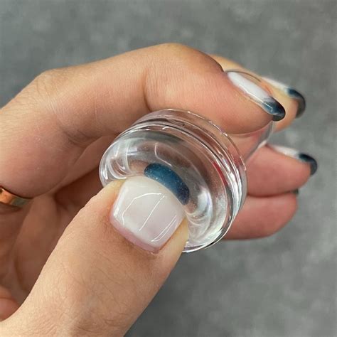 💅투명 실리콘 꾹꾹이 네일 스탬프 에이블리