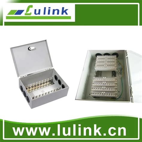 100 Pairs Indoor Telecom Distribution Box With 10 Pairs Back Mount