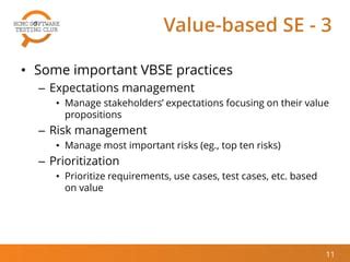 Vu Van Nguyen Value Based Software Testing An Approach To