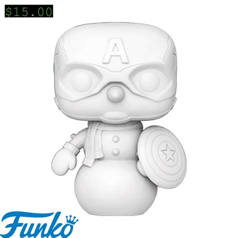Pop Cap Snowman Diy Marvel Now Available At Funko Rfunkopop