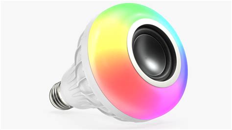 컬러 전구 스피커 3d 모델 29 3ds Blend C4d Fbx Max Ma Lxo Obj Free3d