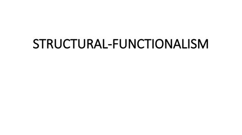Diss Structural Functionalism Senior High School Pptx