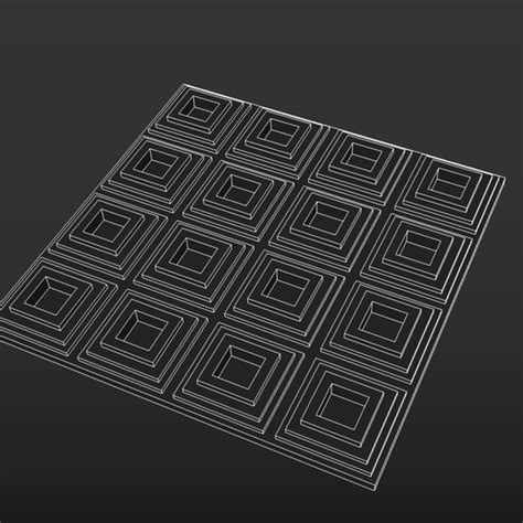 Download Stl File Acoustic Panel • 3d Print Object ・ Cults