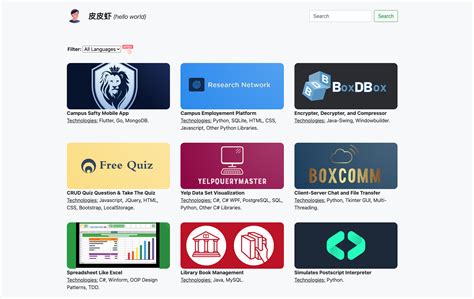 GitHub Box Lin Projectcard Automatically Display Your Project From Json To A Static Web Page