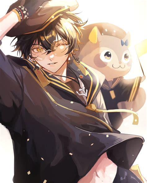 Yatogami Fuma And Kotatsu Holostars Drawn By Crescent Cgcrescent Danbooru