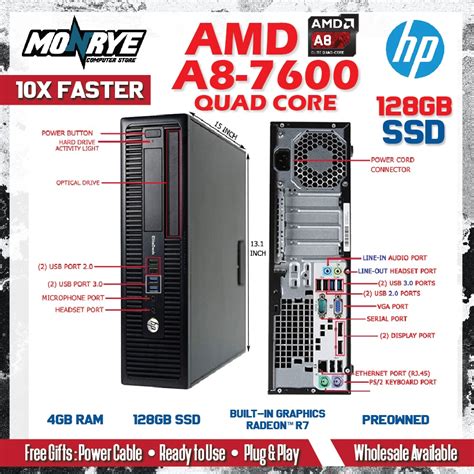 CPU CORE I I TH Or TH GEN QUAD CORE GB GB GB SSD GB HDD Shopee Philippines