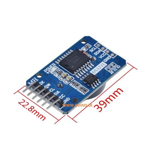 Real Time Clock Module IIC Precision DS AT C Duinolk The Biggest Arduino Online Store