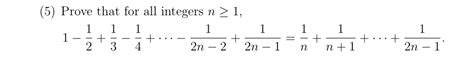 Solved 5 ﻿prove That For All Integers