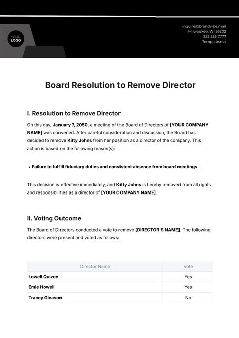 Free Board Resolution For Loan Approval Template To Edit Online
