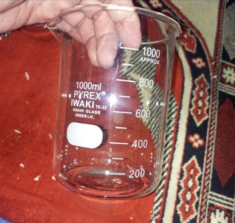Beaker Pyrex 1000 Ml Low Form Griffin Borosilicate 3 3 Glass Double