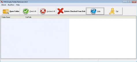 Fms Empty Folder Remover 12 Download Free Emptyfolderremoverexe