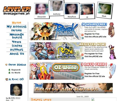 A Look Back At Level Up Games The Gaming Company That Pioneered Online Gaming In The