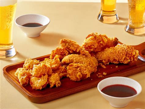 Korean Fried Chicken And Beer