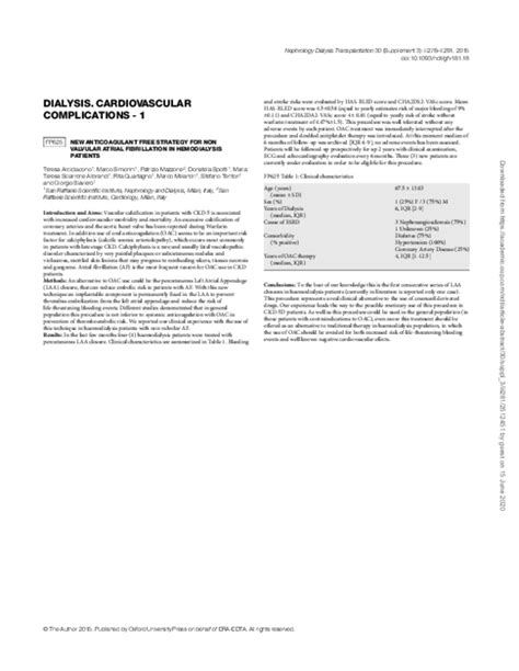 Pdf Anticoagulant Free Strategy For Atrial Fibrillation