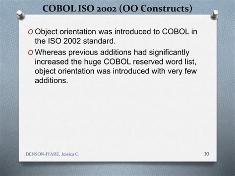 Introduction To Cobol Programming Language Ppt