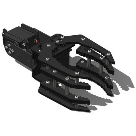 SunRobotics ABS DOF Jaw Robotics Hand Claw Unassembled Mount Parallel Arm Gripper Kit At