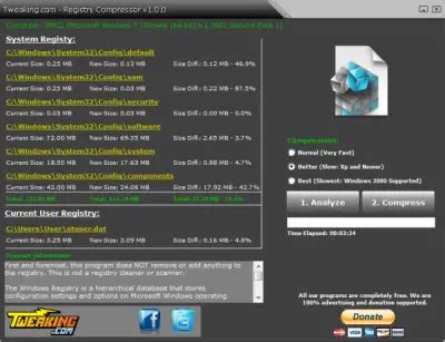 Free Registry Defragmenter To Defrag Windows Registry