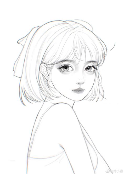 𝓐𝓻𝓽𝓲𝓼𝓽 付小雅 Desenho De Rosto Desenho Hippie Desenhos Tumblr Para Colorir