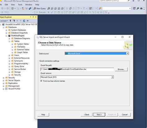 unable to import excel workbook into mssq microsoft qanda
