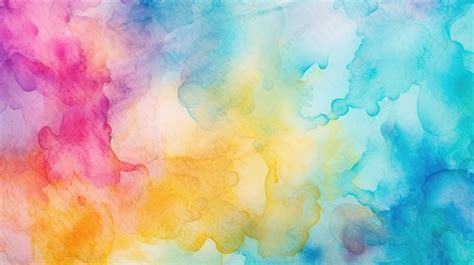생생한 수채화 손으로 그린 질감 배경 아크릴 물감 다채로운 브러시 컬러 페인트 배경 일러스트 및 사진 무료 다운로드 Pngtree