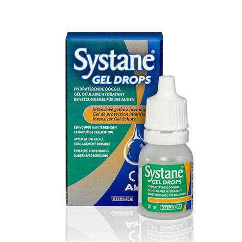 Alcon Systane Gotas De Gel Hidratante Para Ojos Gotas De Gel 10 Ml