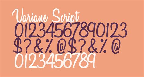 Variane Script Free Font What Font Is