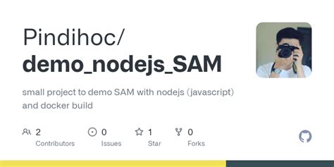 Github Pindihocdemonodejssam Small Project To Demo Sam With Nodejs La Tien