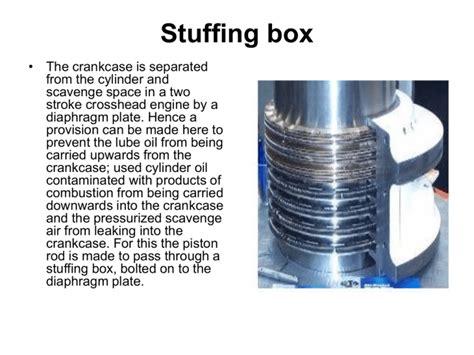 Stuffing Box Function Maintenance And Safety