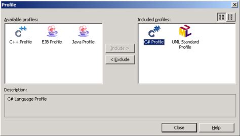 Including C Profile C Add In Documentation