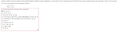 Solved Test The Set Of Functions For Linear Independence In