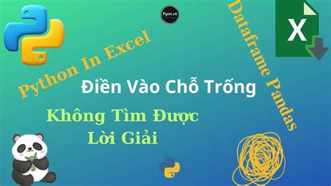 Python Thực Chiến Điền Vào ô Trống Excel Trong 8 Phút Youtube