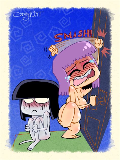 Rule 34 2girls Blush Breasts Covering Crying Eddy Nat Ellie Eddy Nat