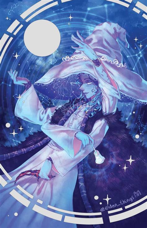 Lunar Princess Ranni Foil Poster Alternative Goth Apparel Gifts