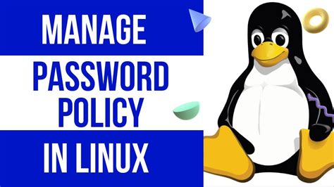 how to apply password policy in linux youtube