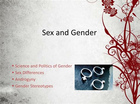 Ppt Sex And Gender Powerpoint Presentation Free Download Id1391364