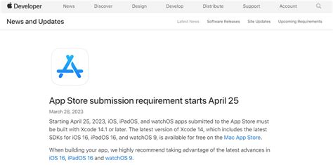 蘋果開發者必看！app store新規定：xcode 14 1