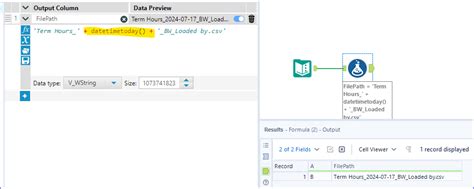 Solved Creating File Name Dynamically Alteryx Community