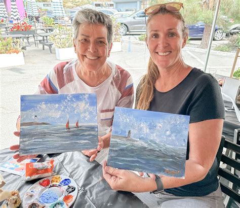 Paint Sip W Sofia In Irvine McClain Cellars Winery