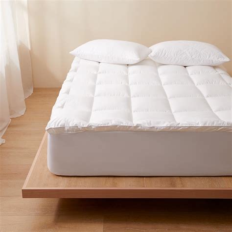 Shop Memory Fibre Mattress Topper Bed Bath N Table
