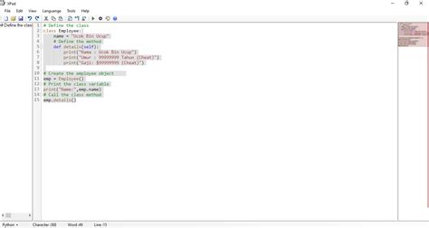Pojokpad Python Text Editor