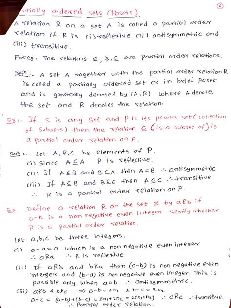 3 Posets And Hasse Diagram Pdf Infographics Mathematical Structures