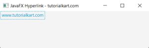JavaFX Hyperlink Tutorial