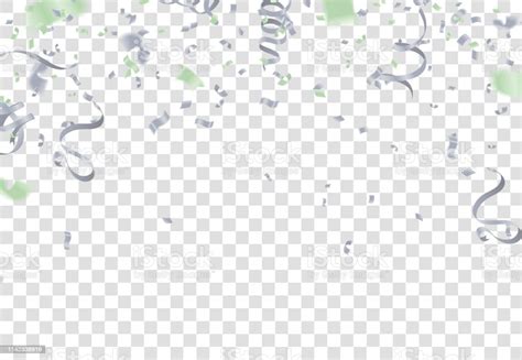 추상 다채로운 색종이 축 하 카니발 리본 골드 호 일 색종이와 풍선 고급 인사말 리치 카드 생일 축 하 벡터 공휴일에 대한 스톡