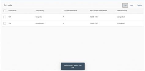 Crud Operations Using Json Data In Sapui5 Erp Qanda