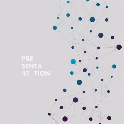 Premium Vector Molecule Structure Interconnection Network Technology Template Vector